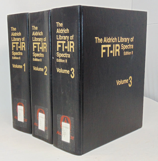 Pouchert. Aldrich Library of FT-IR Spectra, 3 Volume Set – Haaswurth Books